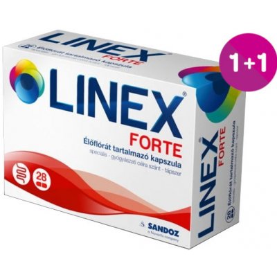 Linex forte 2 x 28 ks kapsúl od 14,99 € - Heureka.sk