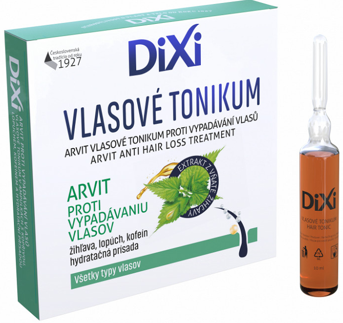 DIXI Arvit tonikum proti vypadávaniu vlasov ampulky 6 x 10 ml od 3,59 ...