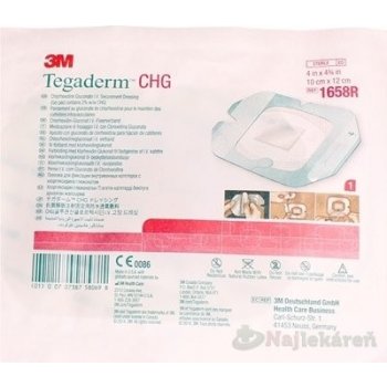 3M Tegaderm CHG 1658 10 cm x 12 cm od 14,89 € - Heureka.sk