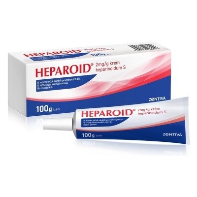 Heparoid Léčiva crm.der. 1 x 100 g od 8,69 € - Heureka.sk