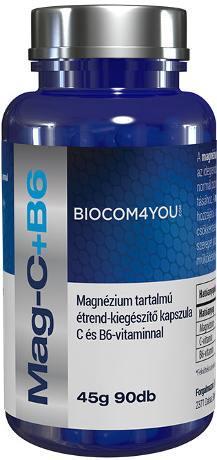 Biocom Mag-C+B6 90 kapsúl od 15,13 € - Heureka.sk
