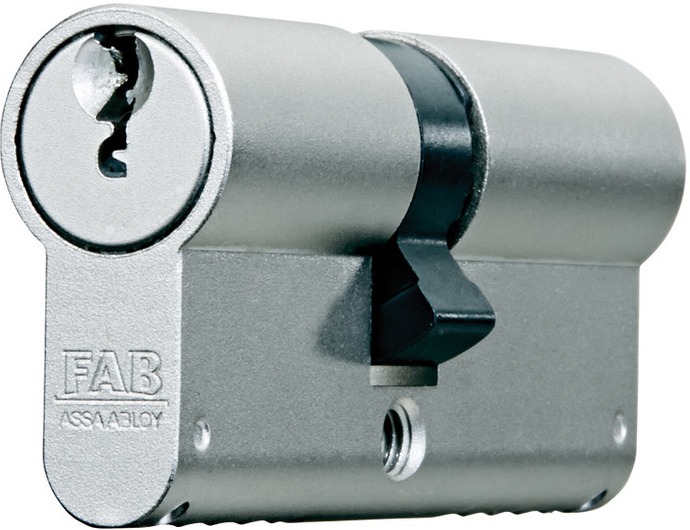 Assa Abloy FAB 200RSGDNm 35/60 mm Nikl, s tlačidlom na dlhšej strane od ...