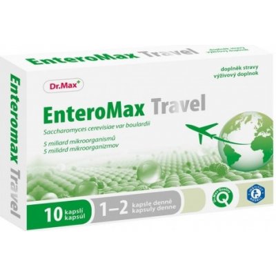 Dr.Max EnteroMax Travel 10 kapsúl od 4,59 € - Heureka.sk