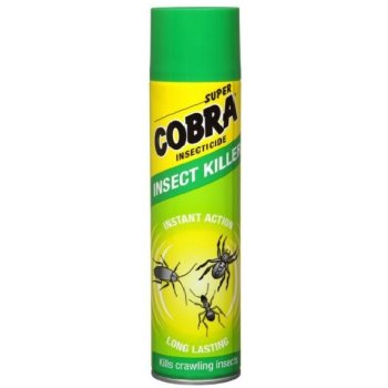 Super Cobra Insect Killer spray proti lezúcemu hmyzu 400 ml od 2,99 ...