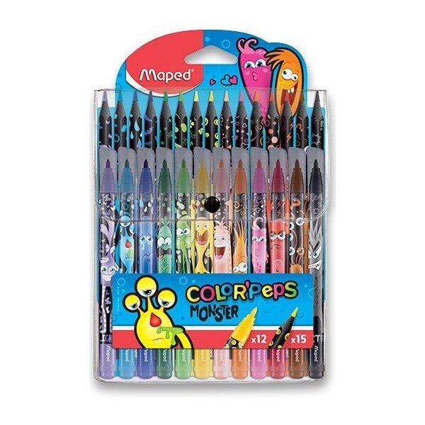 Detské fixky a pastelky Maped Color'Peps Monster od 8,4 € - Heureka.sk