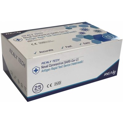 Realy Tech Sars-CoV-2 Antigen Rapid Test výterový 500 ks od 346,5 ...