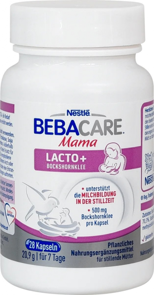 BEBACARE Mama lacto+ senovka grécka 28 kapsúl od 11,47 € - Heureka.sk