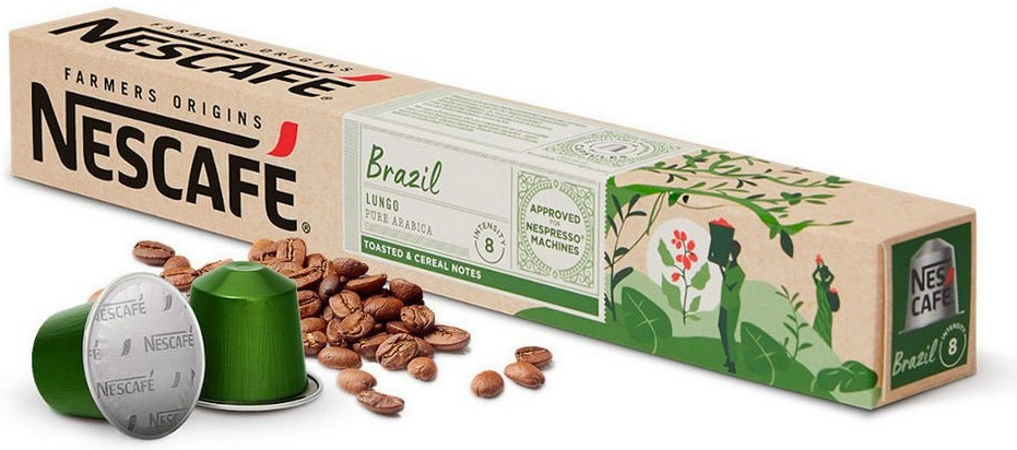 Nespresso Farmers Origin Brazil Lungo kapsule 10 ks od 4,79 € - Heureka.sk