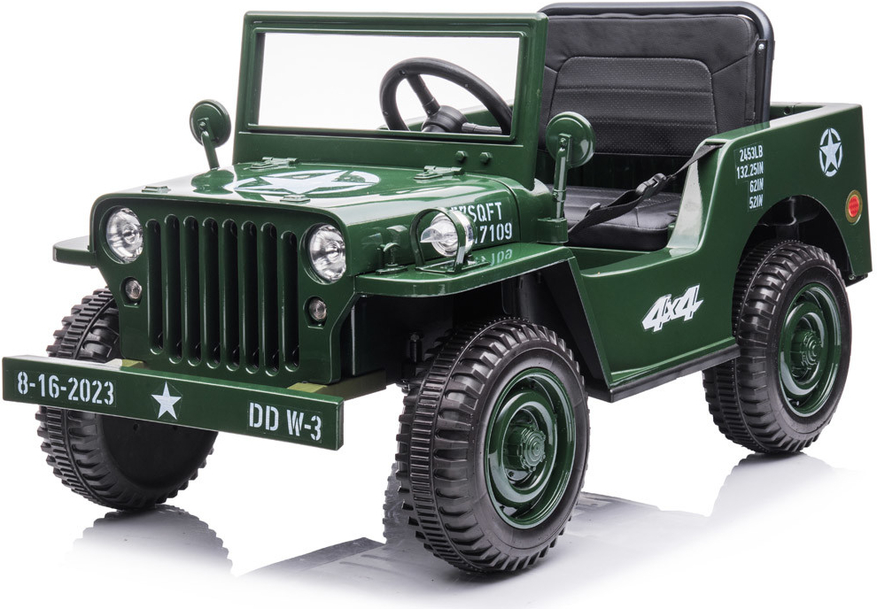 Mamido elektrický jeep Willys Star 4x4 tmavo zelená od 163,9 € - Heureka.sk
