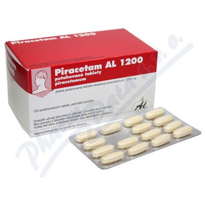 Piracetam AL 1200 tbl.flm.120 x 1200 mg od 9,99 € - Heureka.sk