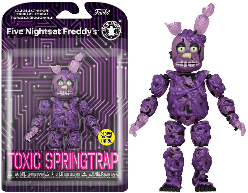 Funko Five Nights at Freddy's Special Delivery Toxic Springtrap GITD od ...