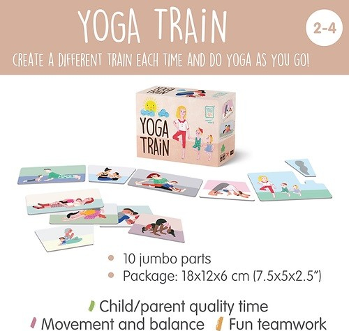 Pohybová hra Rodinný Jóga vláčik pre deti Yogi Fun od 14,99 € - Heureka.sk