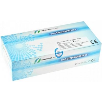 Safecare Biotech Hangzhou COVID-19 Antigen Rapid Test Kit Saliva 25 ks ...