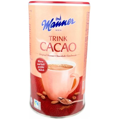 Manner Trink Cacao 450 g od 5 € - Heureka.sk