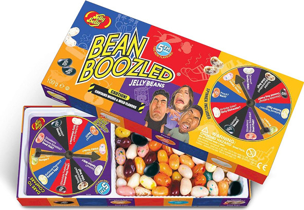 Jelly Belly Bean Boozled Spinner wheel game box 100 g od 10,38 ...