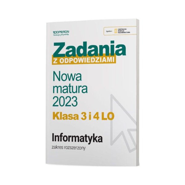 Nowa matura 2023 Informatyka Zadania z odpowiedziami Klasa 3 i 4 LO ...