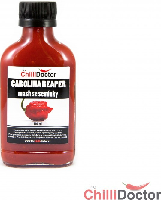 Chilli Doctor Chilli mash Carolina Reaper so semienkami 100 ml od 4,99 ...