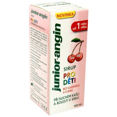 Junior angin sirup 100 ml od 6,46 € - Heureka.sk