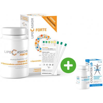 LIPO C ASKOR FORTE 120 kapsúl + darček COLENTER LD 120 kapsúl od 29,95 € - Heureka.sk