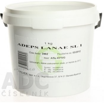 Adeps lanae Fargon v dóze 1000 g od 49,45 € - Heureka.sk