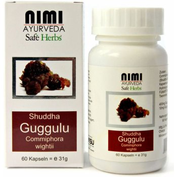 Classic Ayurveda Nimi Ayurveda Guggul Extract Shudda Guggulu 60 kapsúl ...