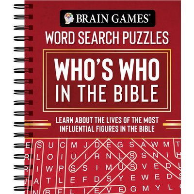 Brain Games - Word Search Puzzles: Whos Who in the Bible: Learn about ...
