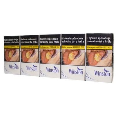 Winston super slims blue 20 ks 10krab. od 32 € - Heureka.sk