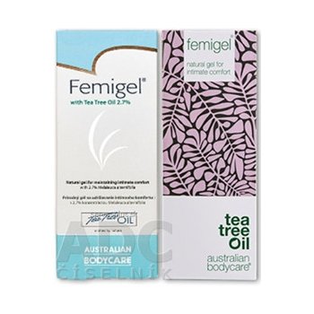ABC Tea Tree OIL FEMIGEL (DUOPACK) intímny gél 2x (4x5 ml), 1x1 set od ...