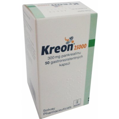 Abbott Kreon 25000 300 mg 50 kapsúl od 18,94 € - Heureka.sk