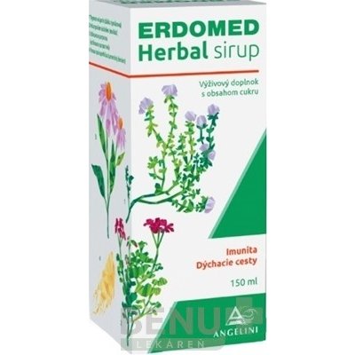 Erdomed Herbal sirup 150 ml od 5,9 € - Heureka.sk