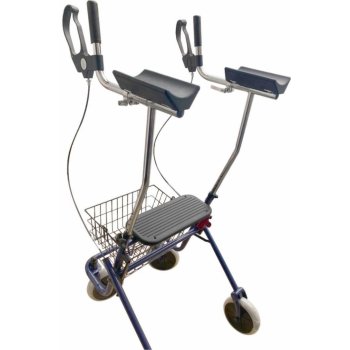 Timago Pojazdné chodítko s lakťovými opierkami od 152,49 € - Heureka.sk