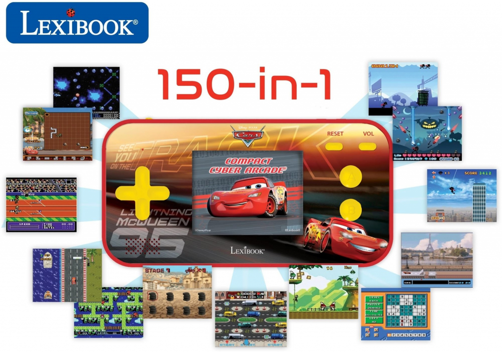 Lexibook Compact Cyber Arcade Disney Cars od 41,12 € - Heureka.sk