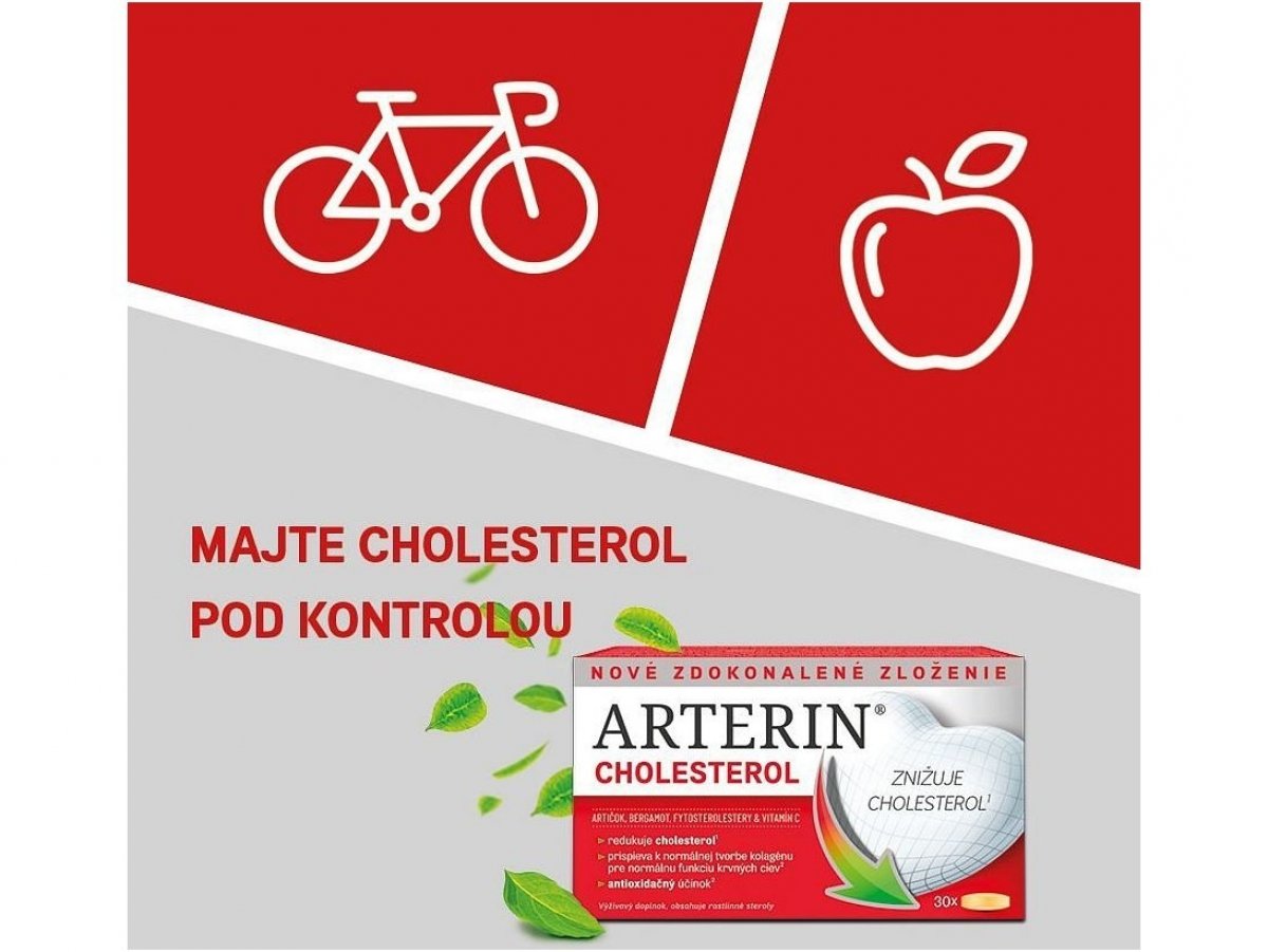 Arterin Cholesterol 90 tabliet od 25,8 € - Heureka.sk